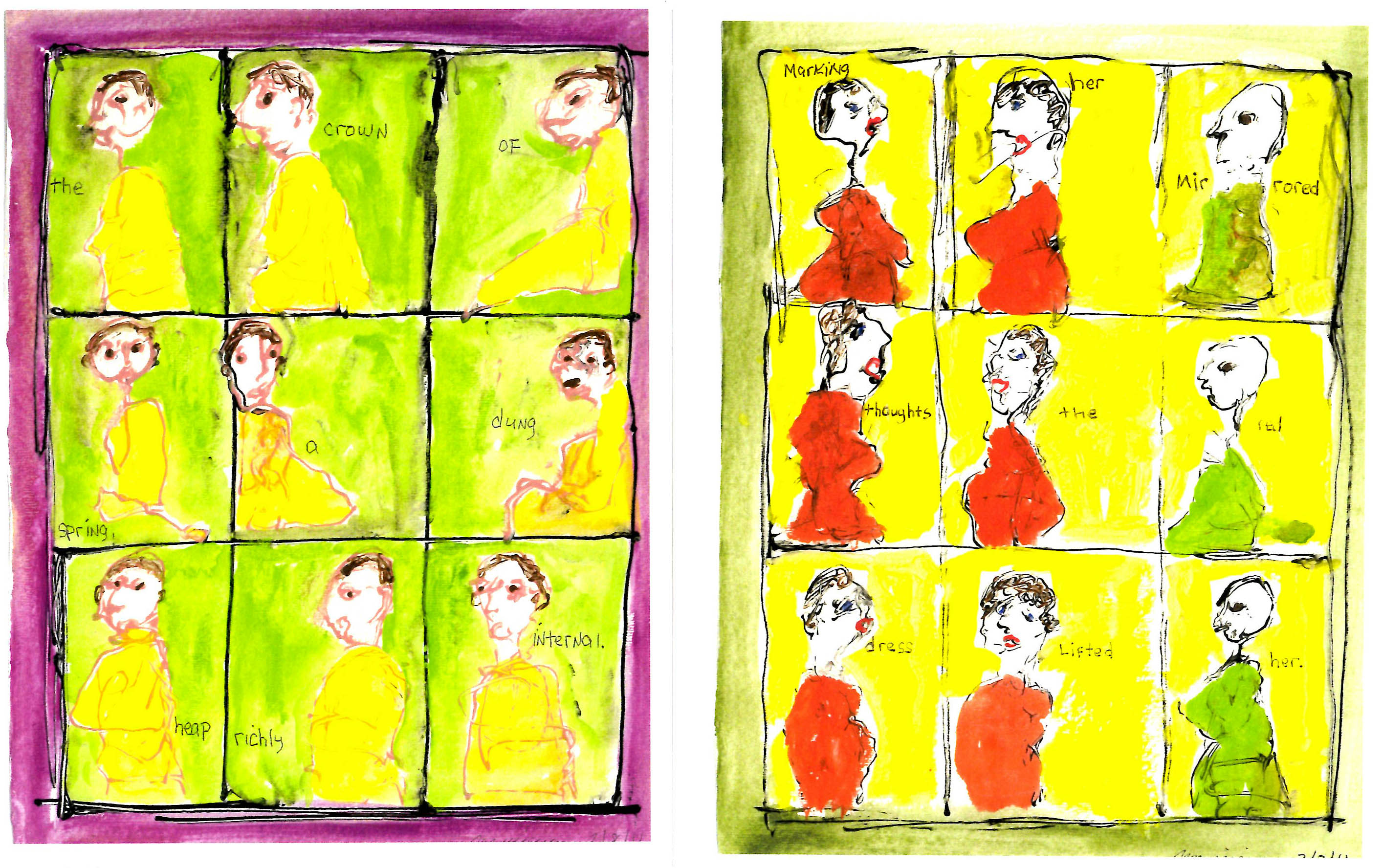 o, blue spine wiggle – Beat Poet Guy R. Beining – The Nomadic Journal